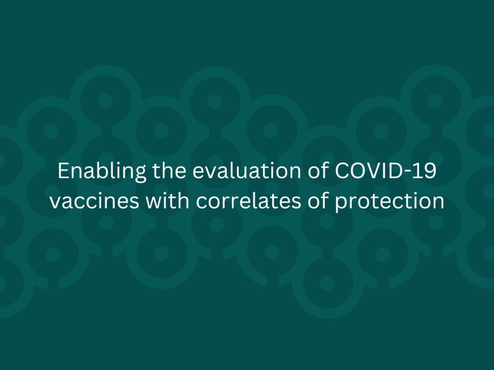 Correlates of protection for COVID-19 vaccine evaluation